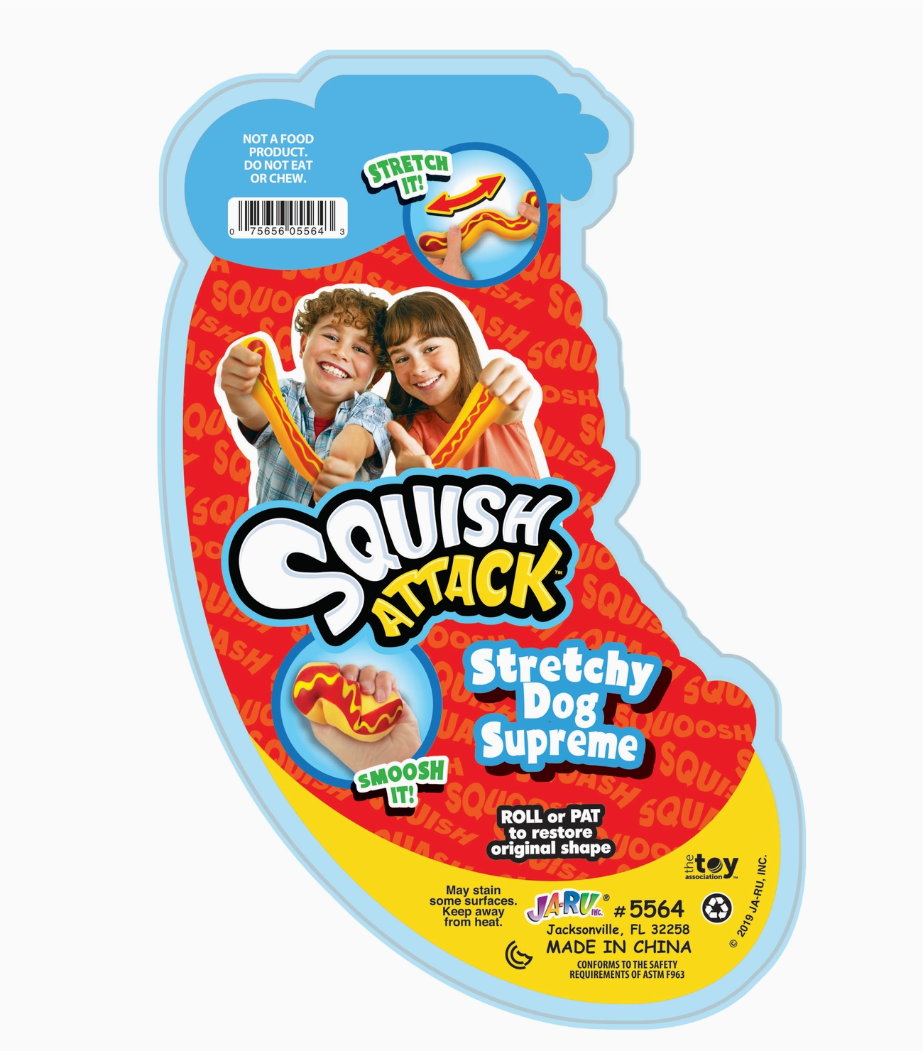 Squish Attack Stretchy Hot Dog Supreme – Reform Kids